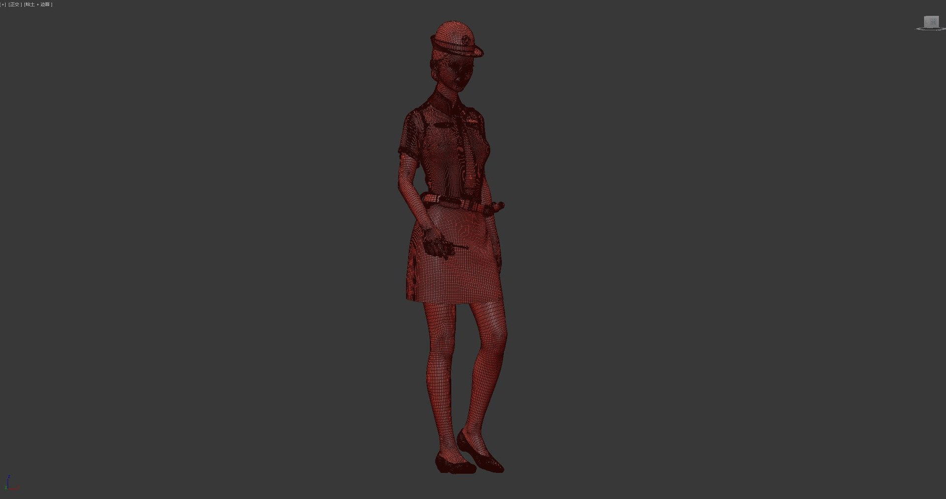 Policewoman Officer 3D - TurboSquid 2210048