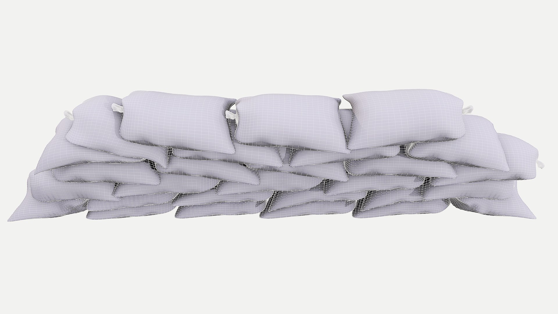 3D Sandbag V2 With Pbr 4K 8K Model - TurboSquid 1731509