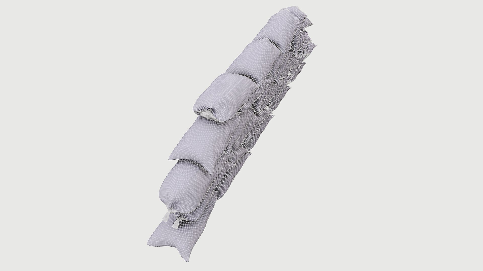 3D Sandbag V2 With Pbr 4K 8K Model - TurboSquid 1731509