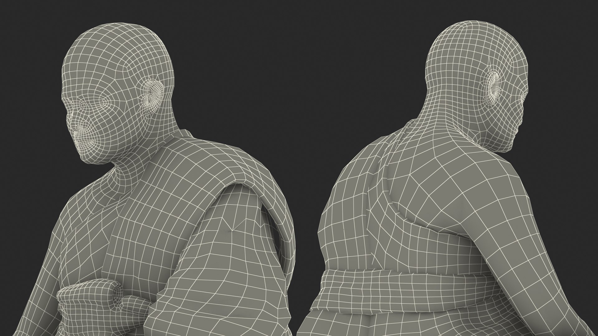 Buddhist Monk Meditation 3D model - TurboSquid 2000706