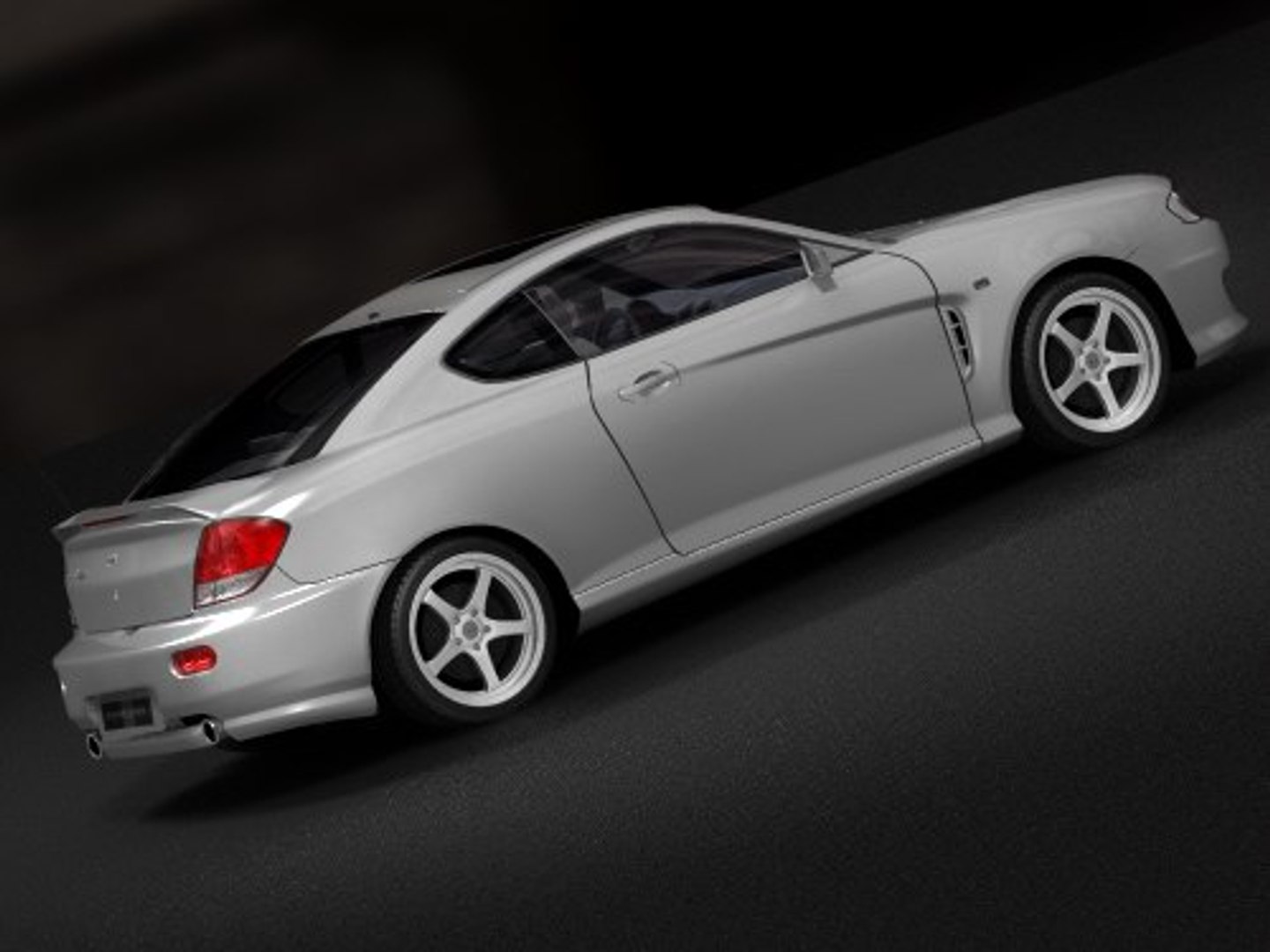 3ds Max Hyundai Coupe Tuscani Sport