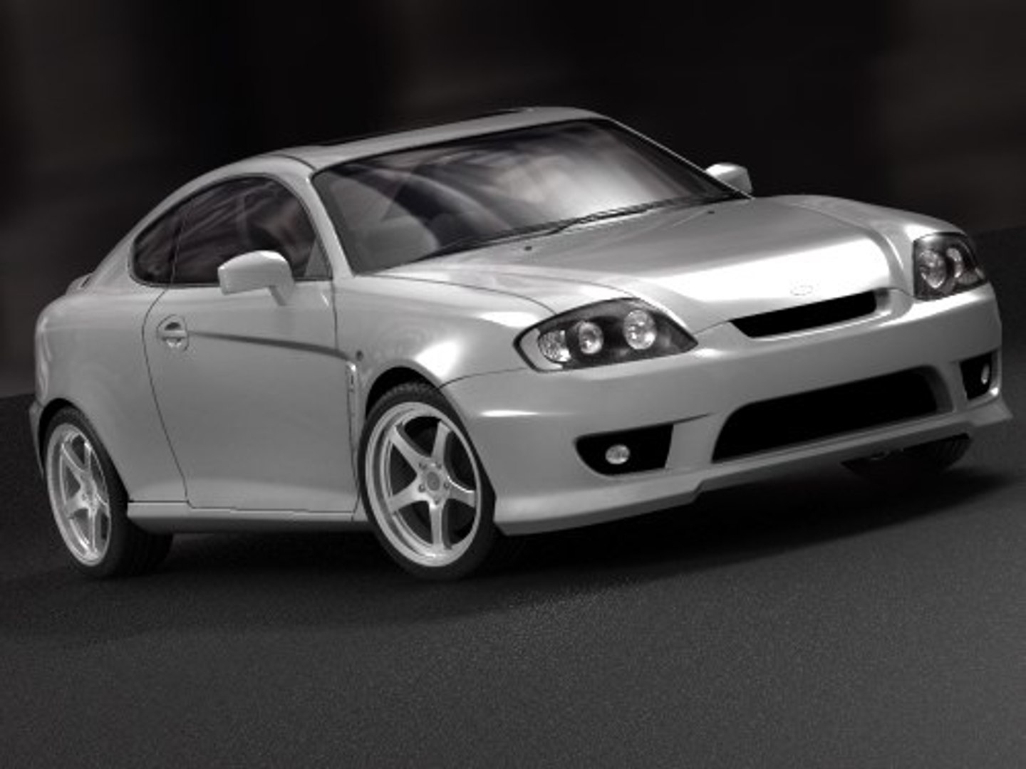 3ds Max Hyundai Coupe Tuscani Sport