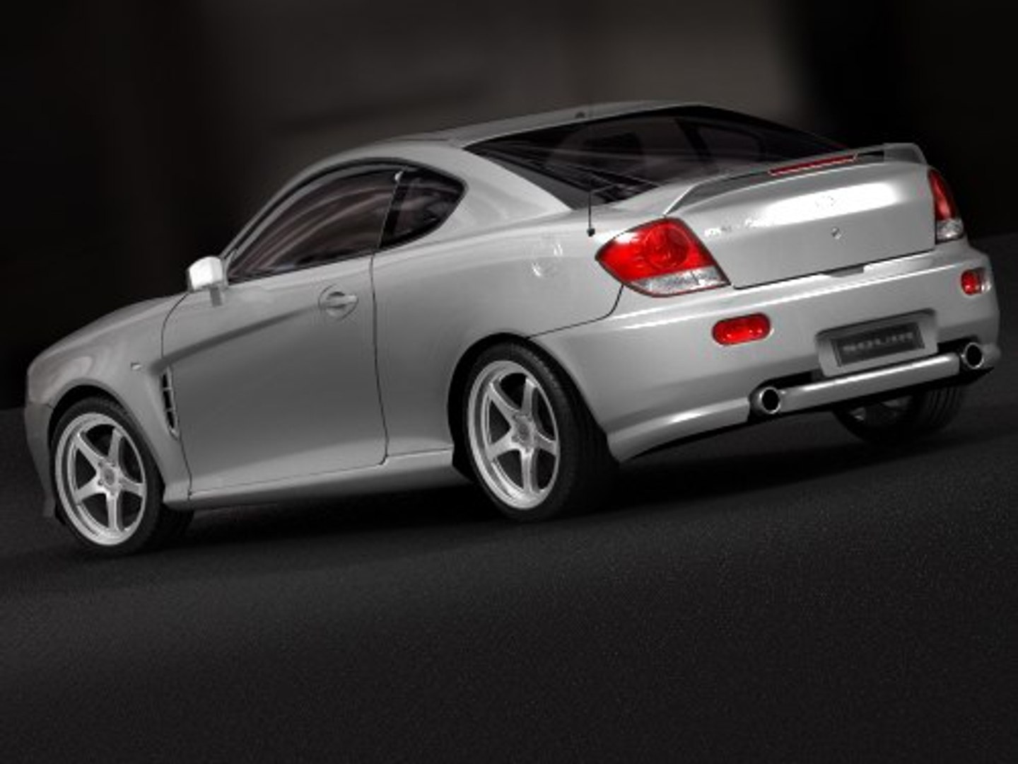 3ds Max Hyundai Coupe Tuscani Sport