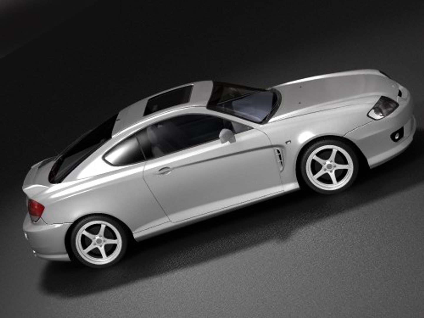 3ds Max Hyundai Coupe Tuscani Sport