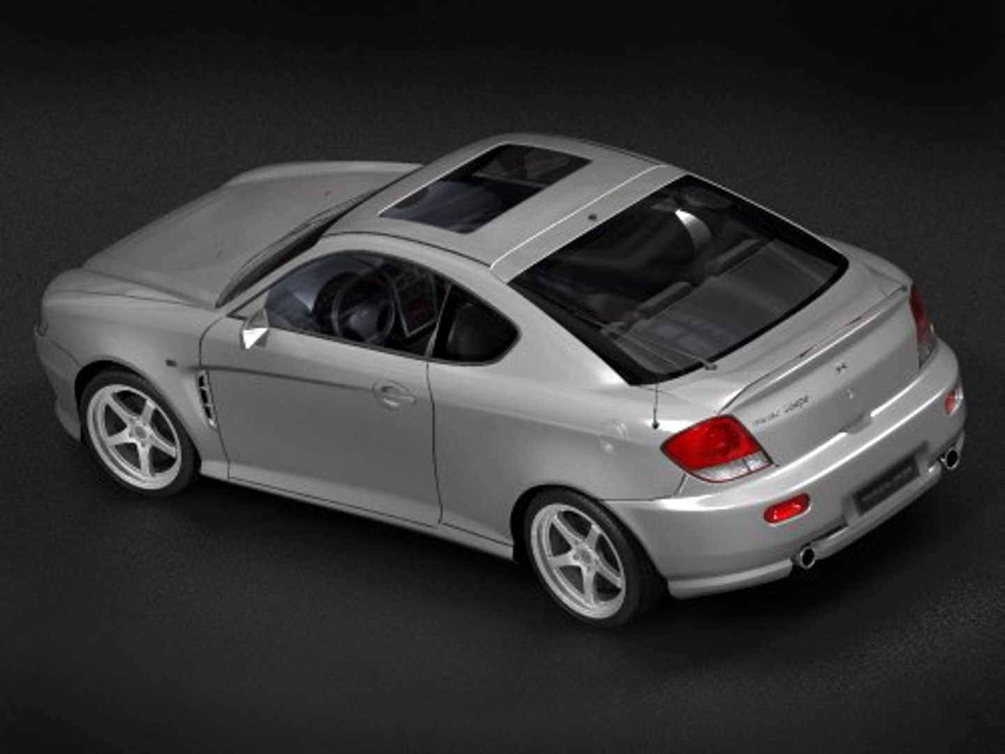 3ds Max Hyundai Coupe Tuscani Sport