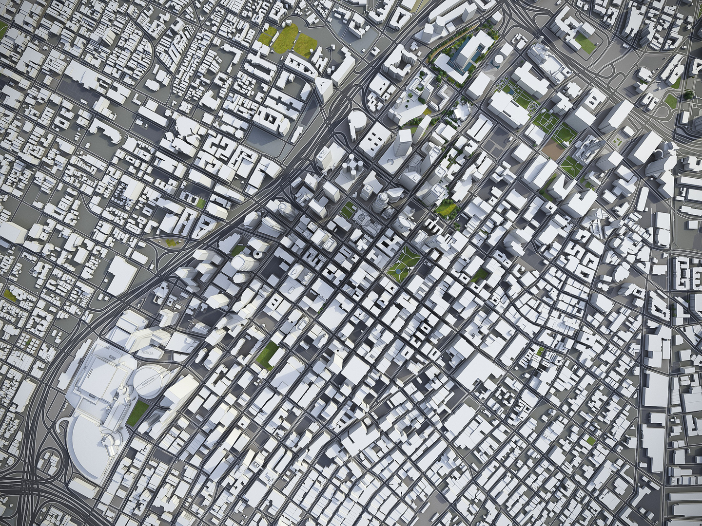 Los angeles - city 3D model - TurboSquid 1334485