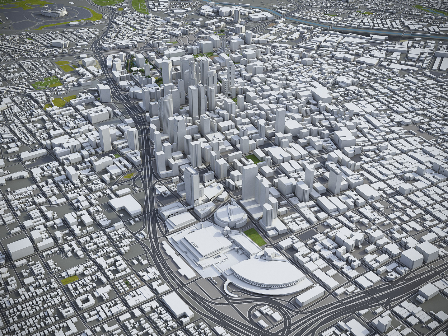 Los angeles - city 3D model - TurboSquid 1334485