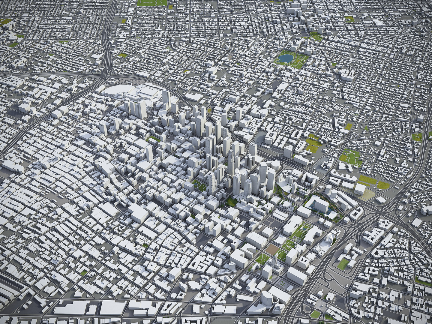 Los angeles - city 3D model - TurboSquid 1334485