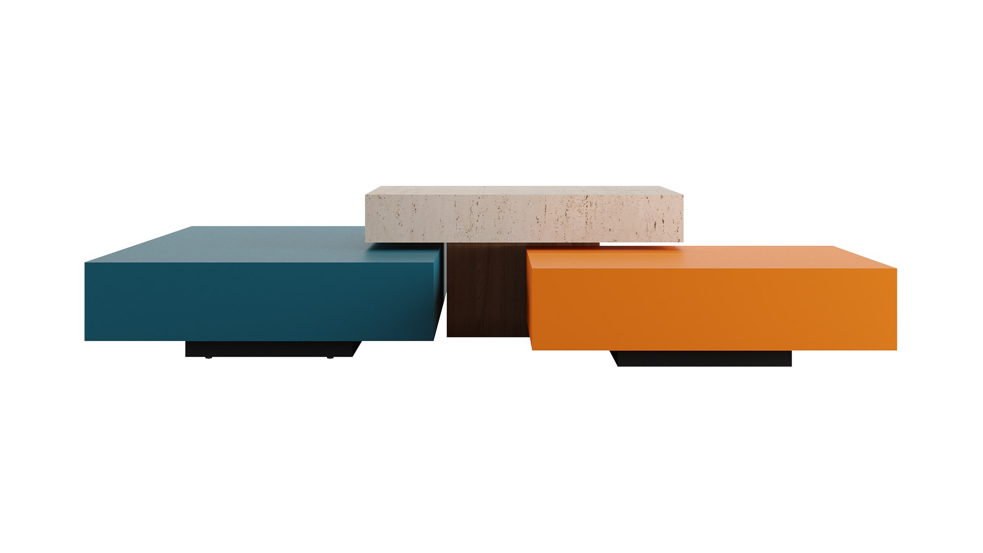 3D DOLMEN Rectangular Coffee Table By Lema - TurboSquid 1995113