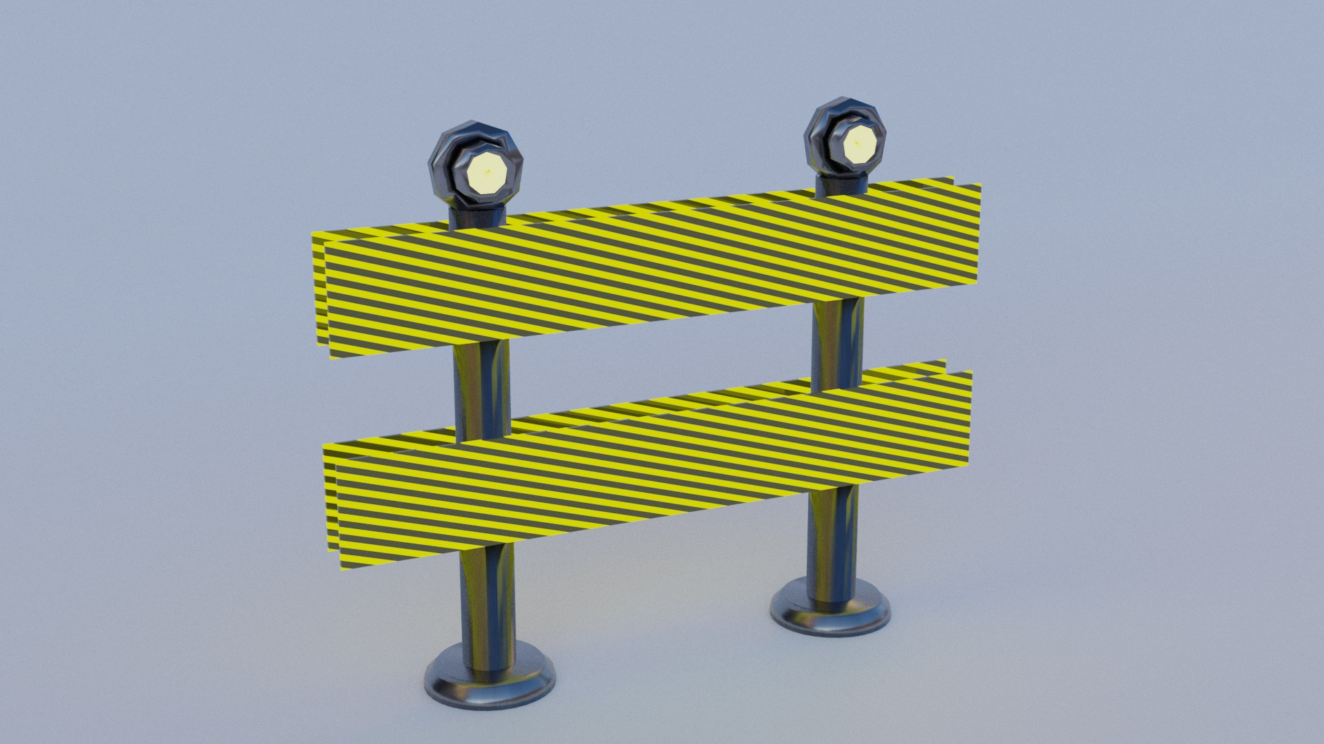 Road Props 3D Model - TurboSquid 1863030