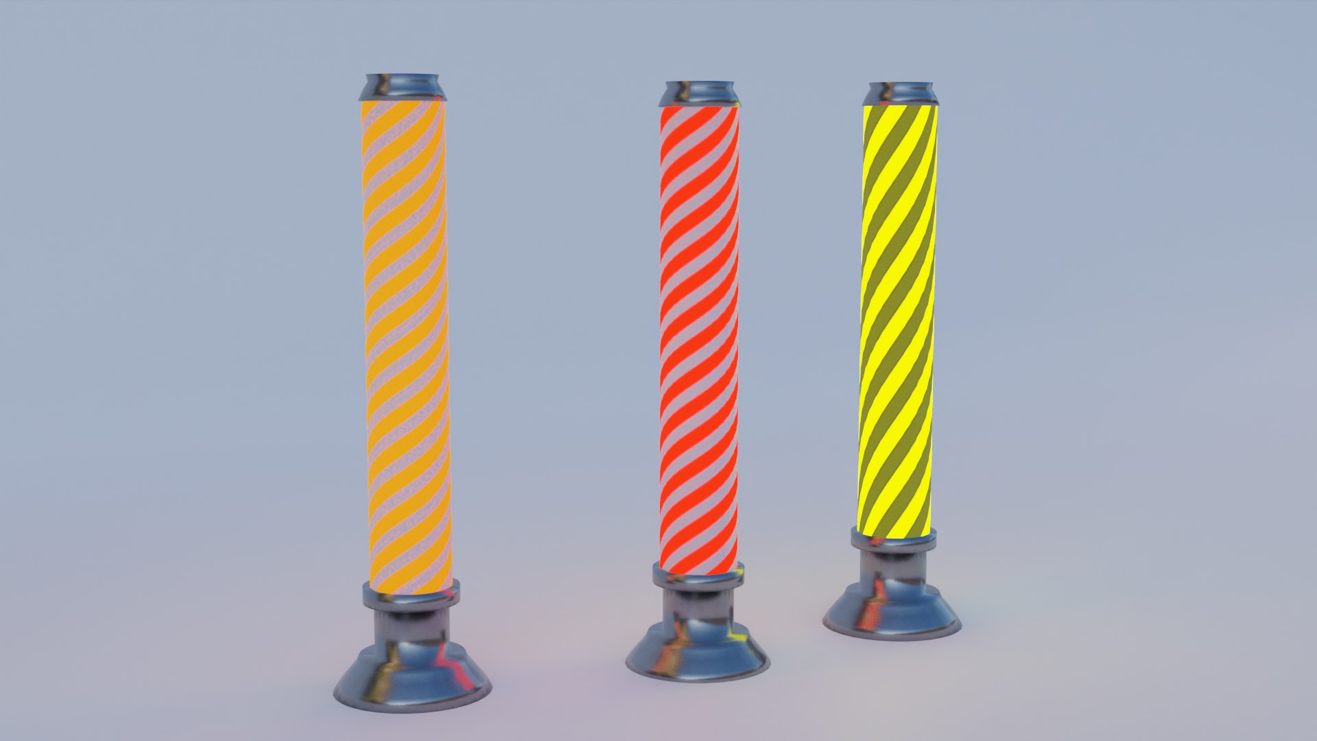 Road Props 3D Model - TurboSquid 1863030