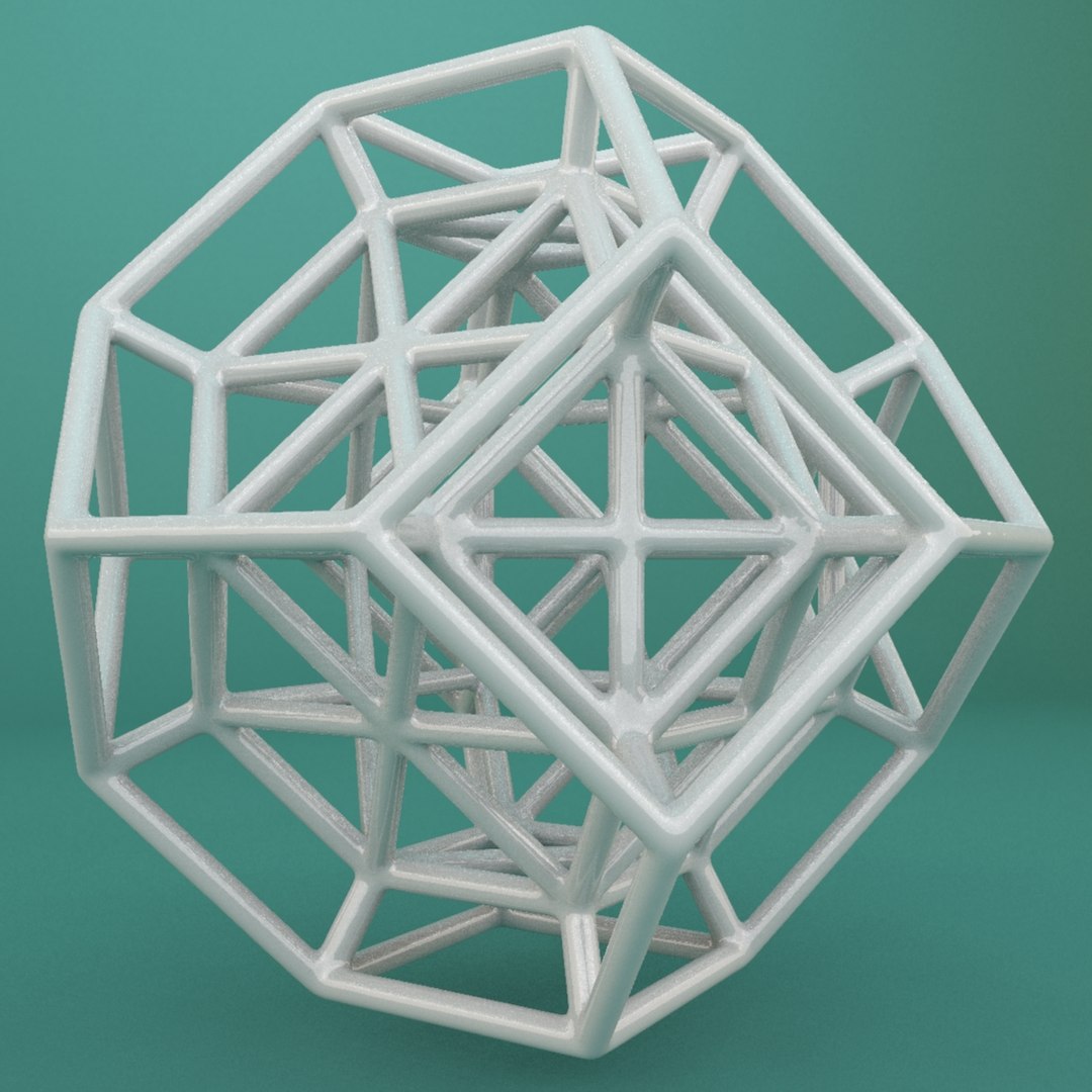 Geometric Shape 3d Model