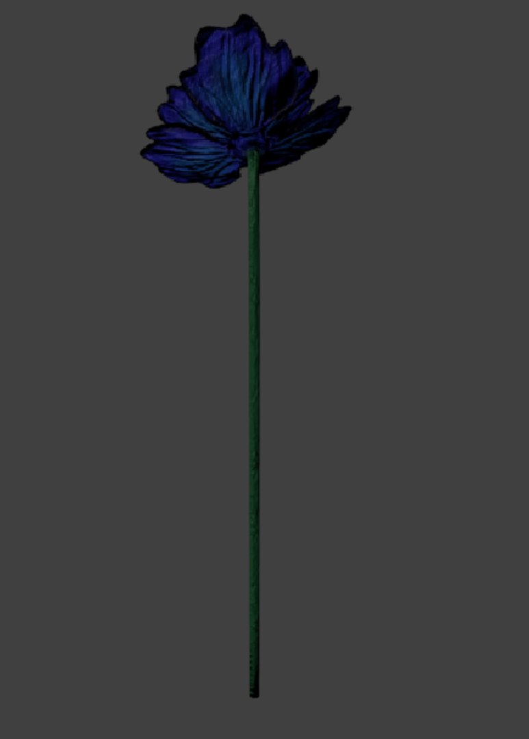 Poppy Blue 3ds