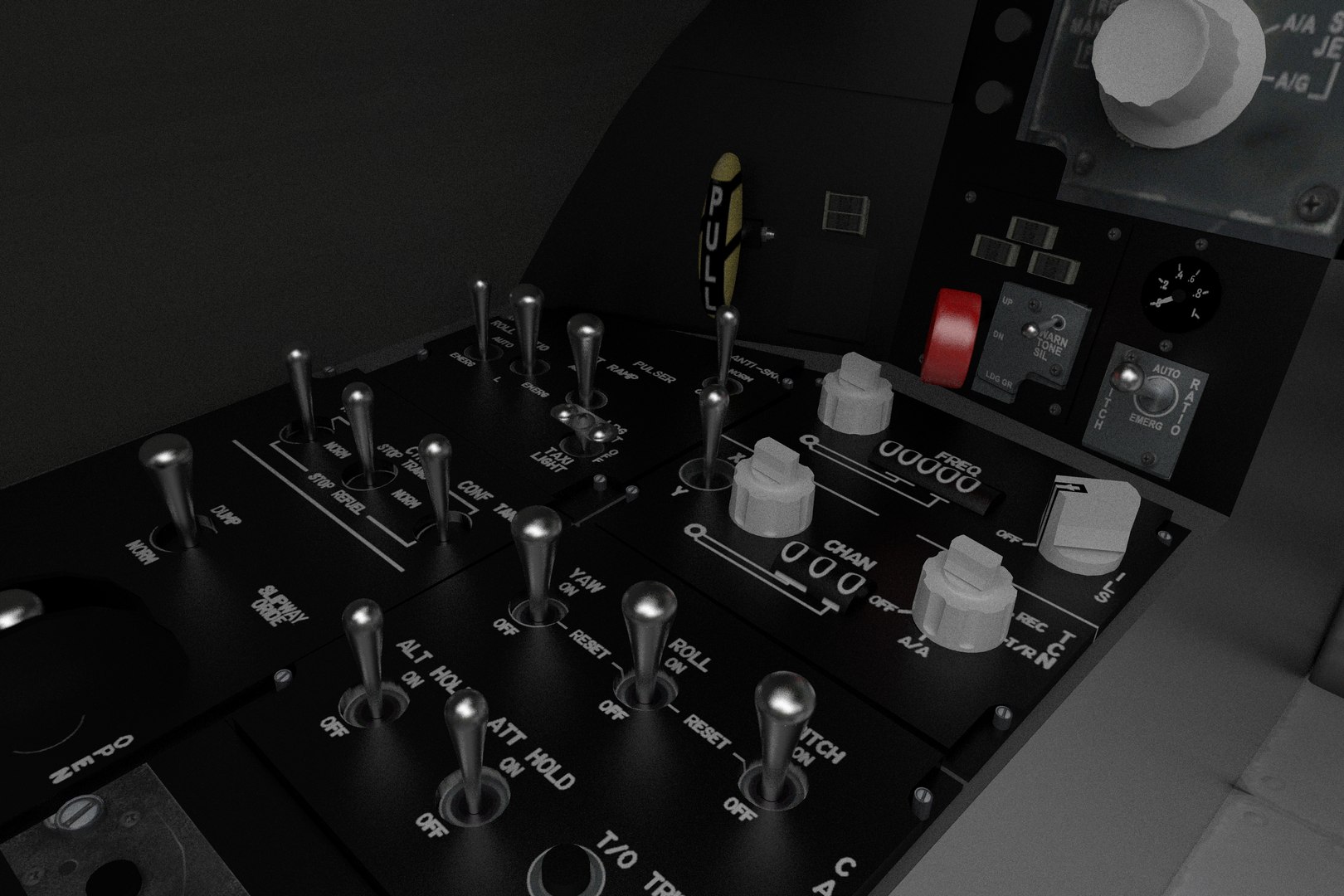 3D F-15c Cockpit Model - TurboSquid 1386884