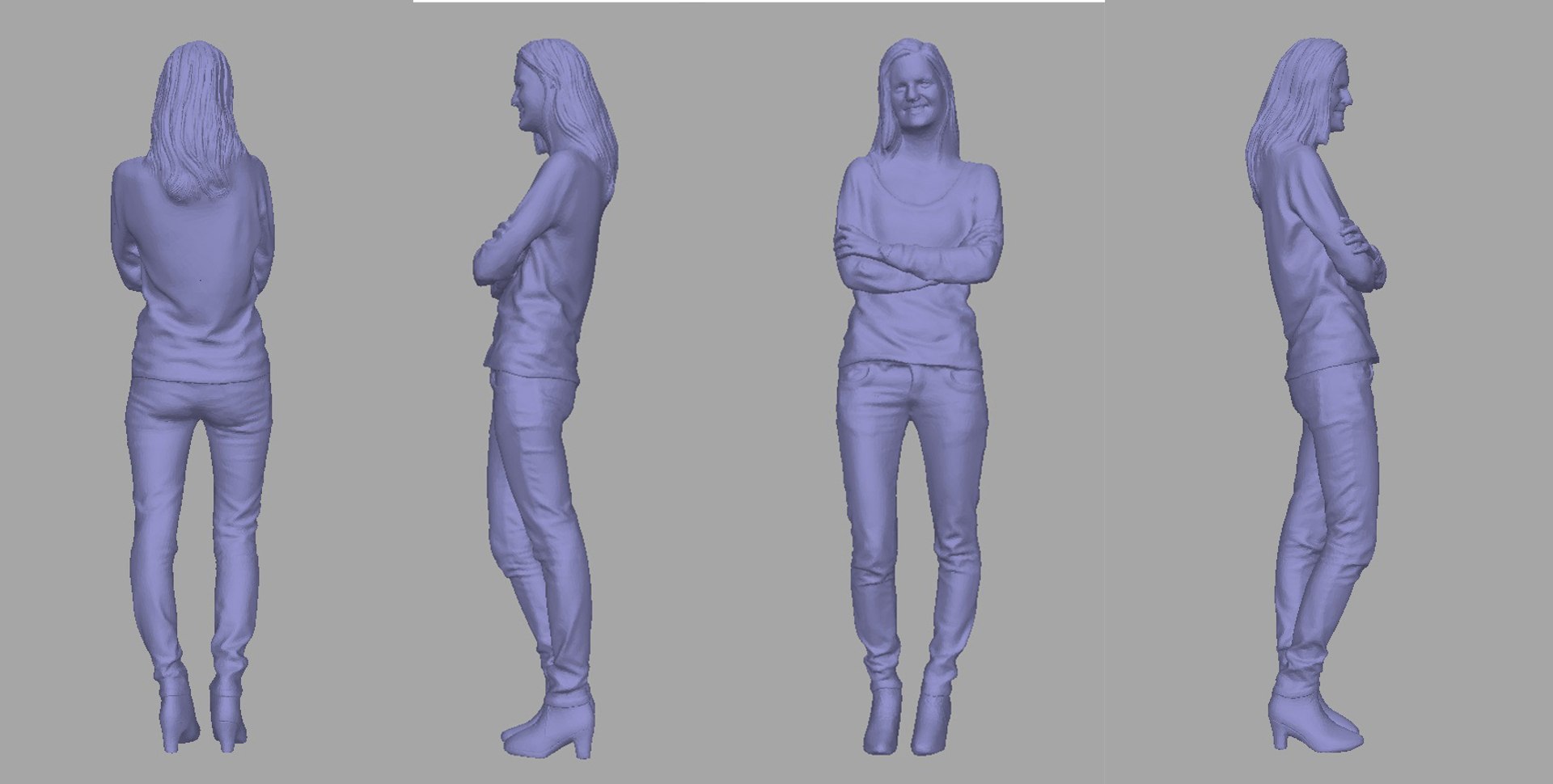3D 30 female - TurboSquid 1256032