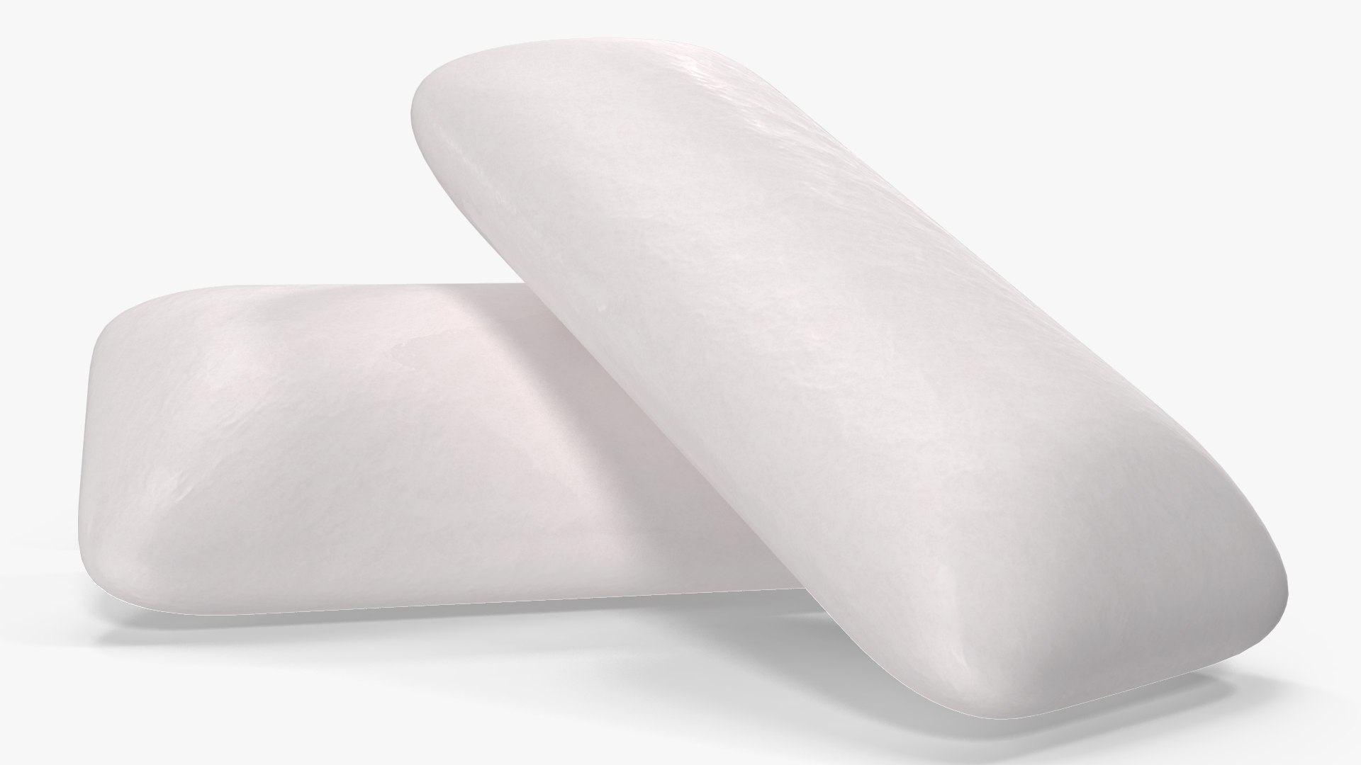 Mint Chewing Gum Pads White 3D Model - TurboSquid 2044804