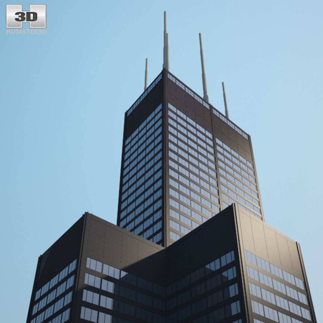 Willis tower model - TurboSquid 1271292