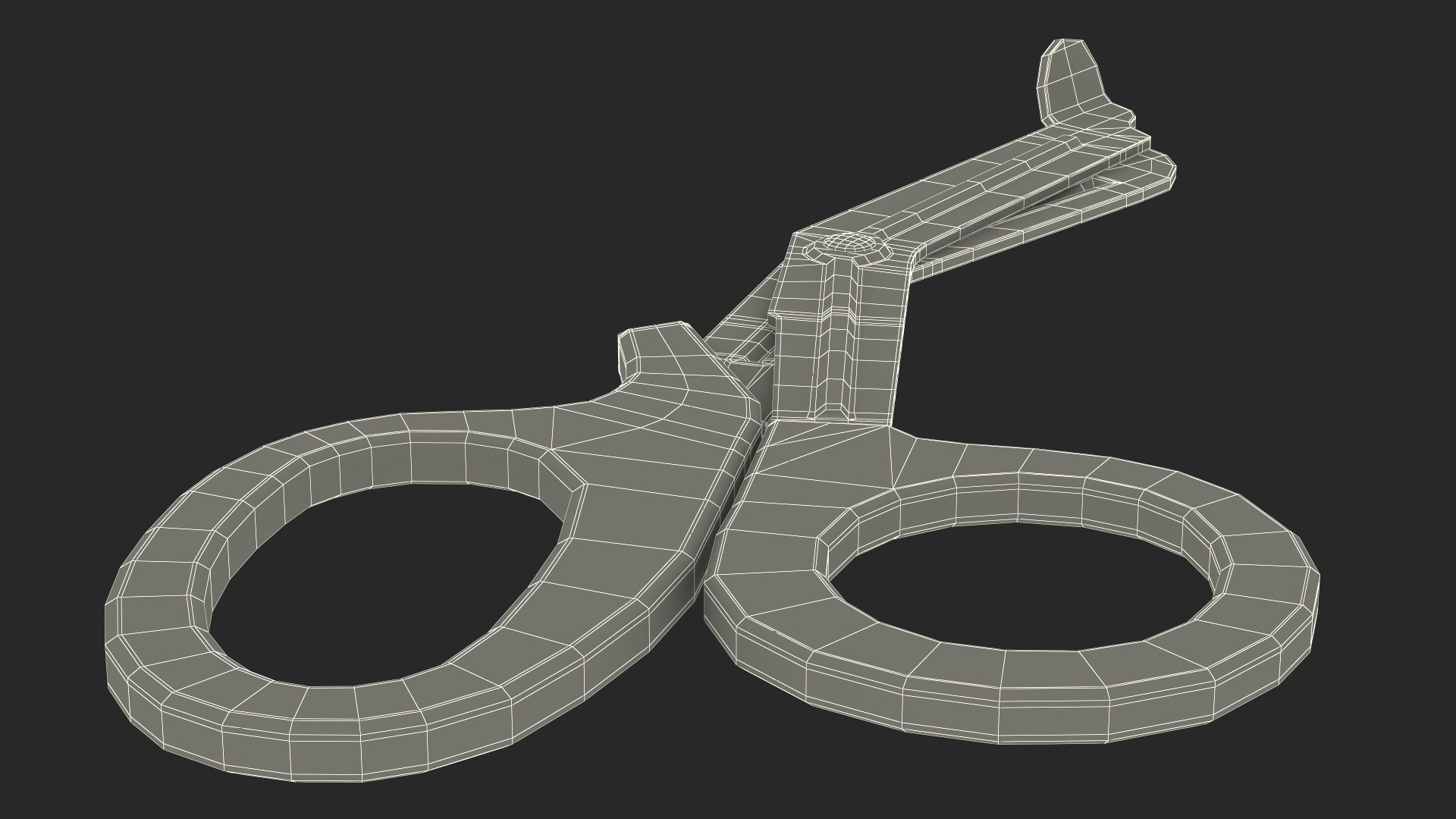 3D Tactical Trauma Shears Black - TurboSquid 2410833