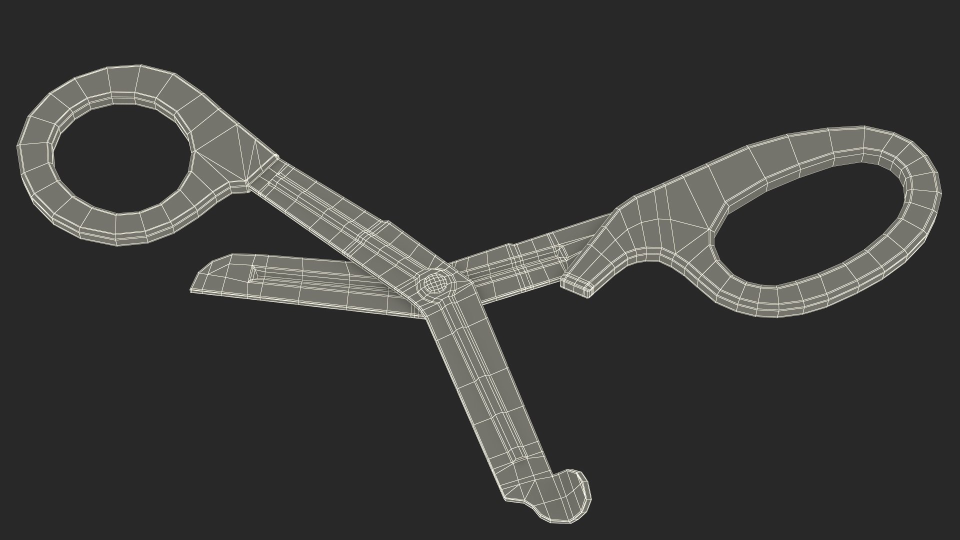 3D Tactical Trauma Shears Black - TurboSquid 2410833