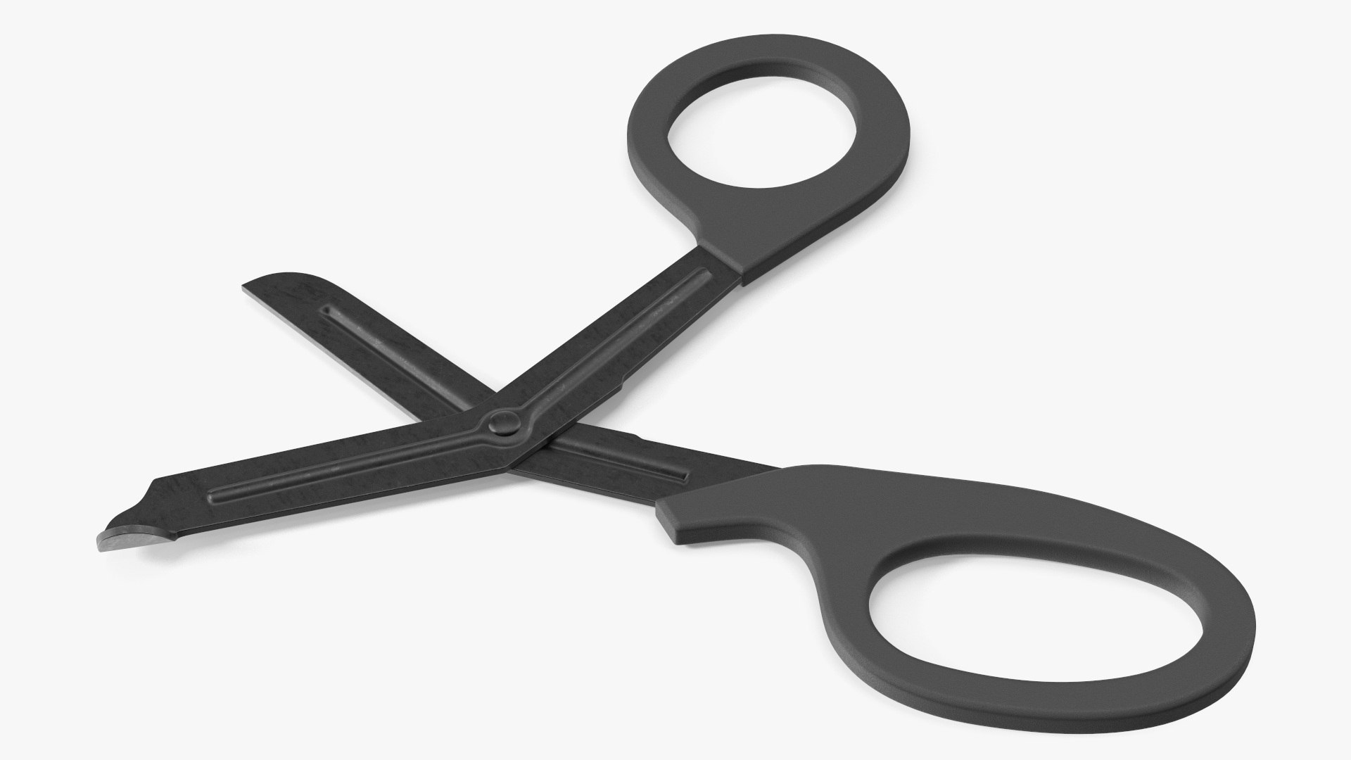 3D Tactical Trauma Shears Black - TurboSquid 2410833