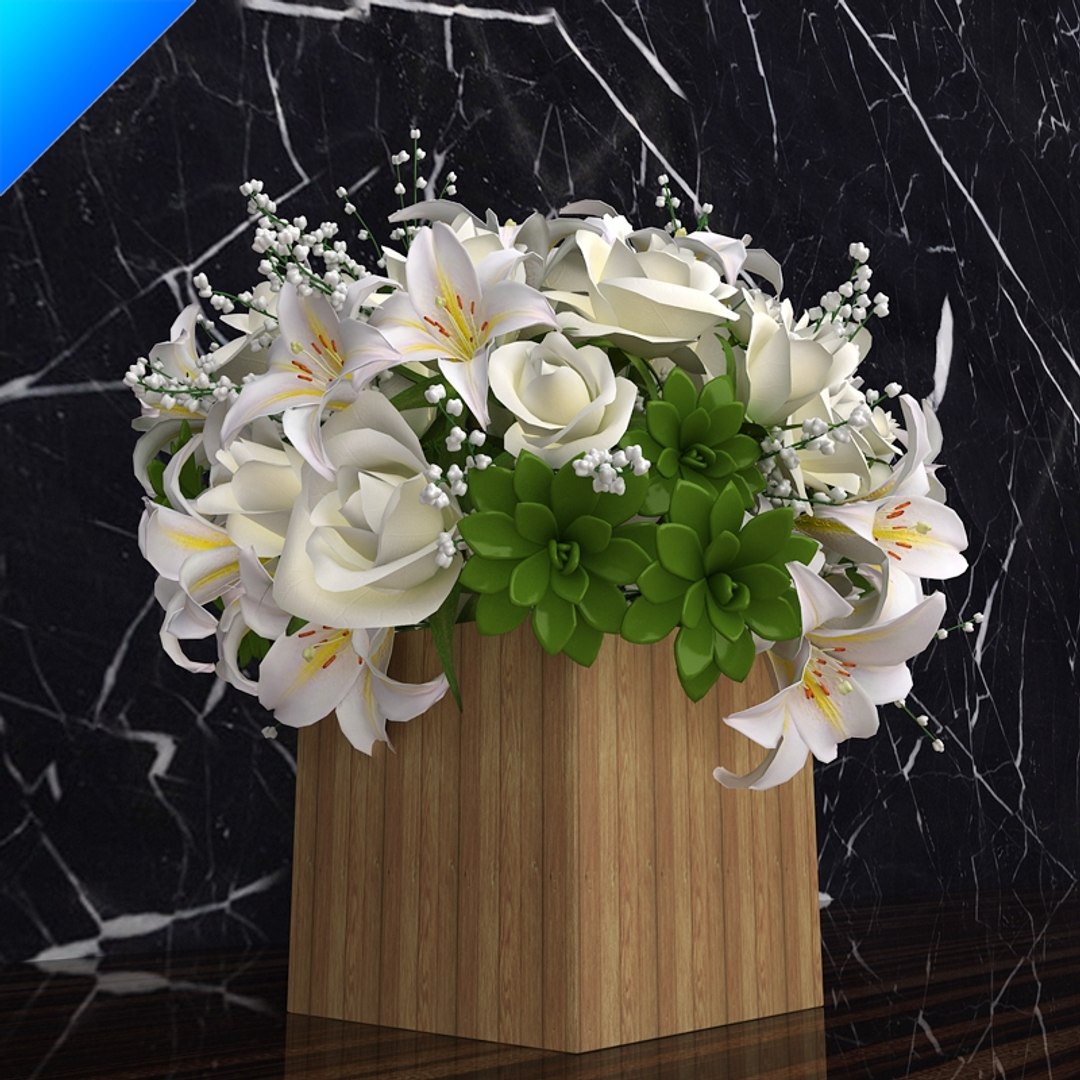 Flower Design 3d Model