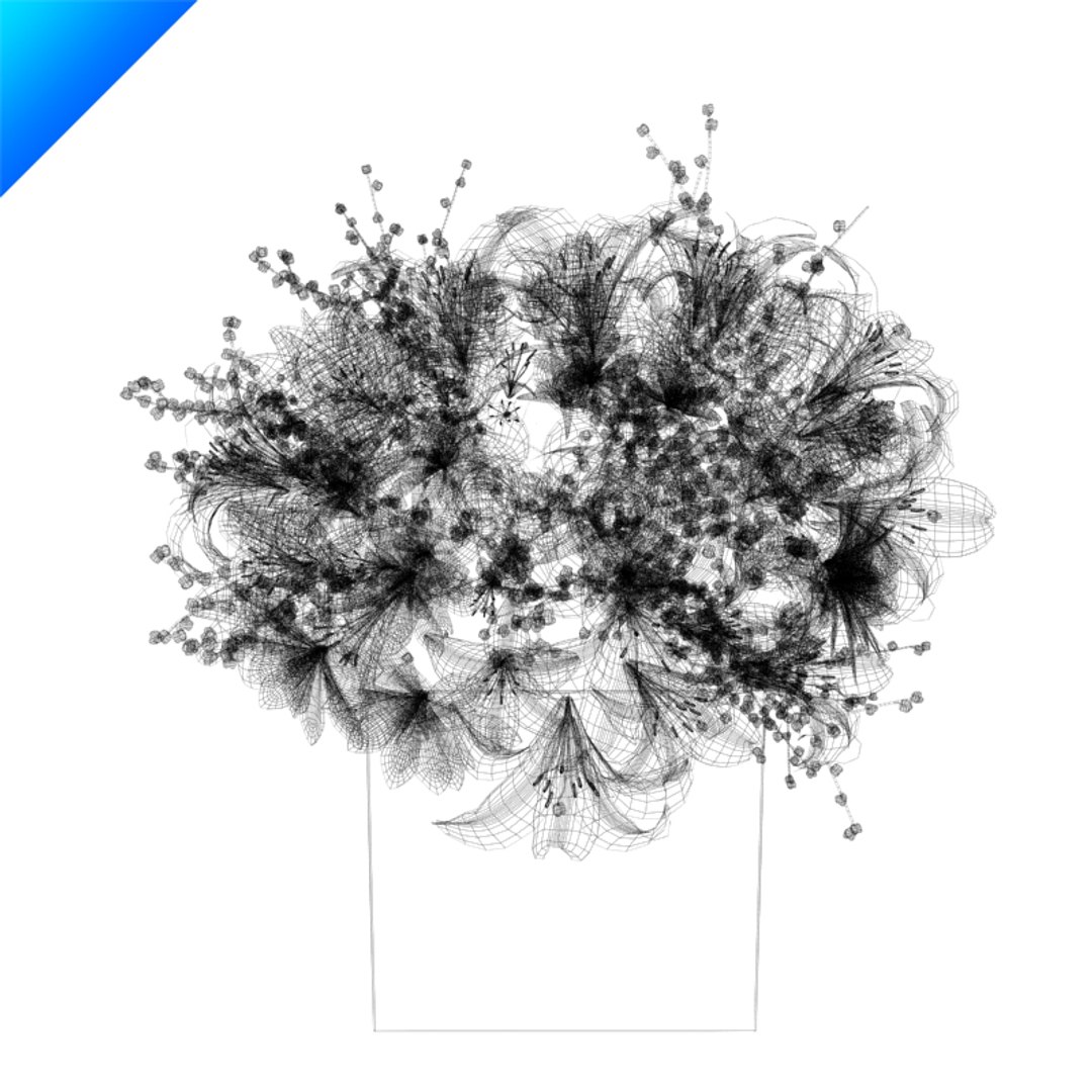 Flower Design 3d Model