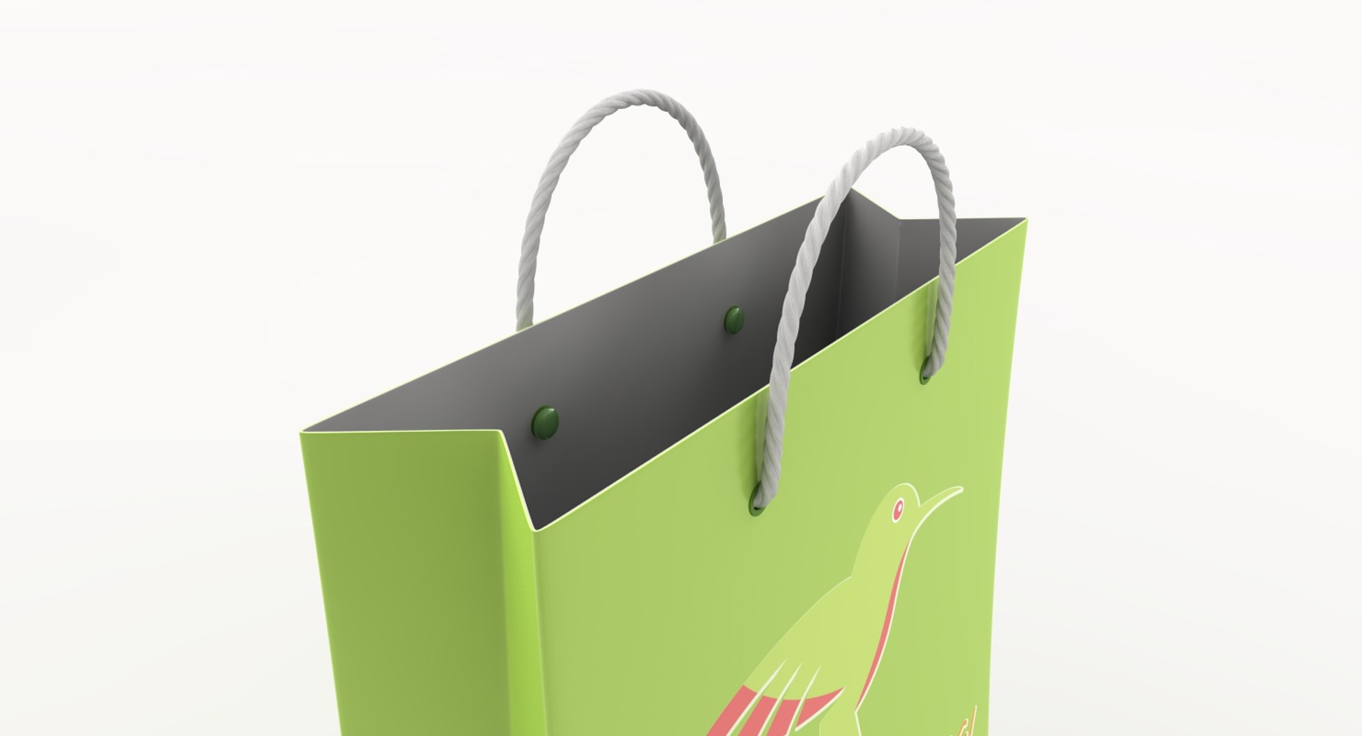 shopping bag boxes 3d model