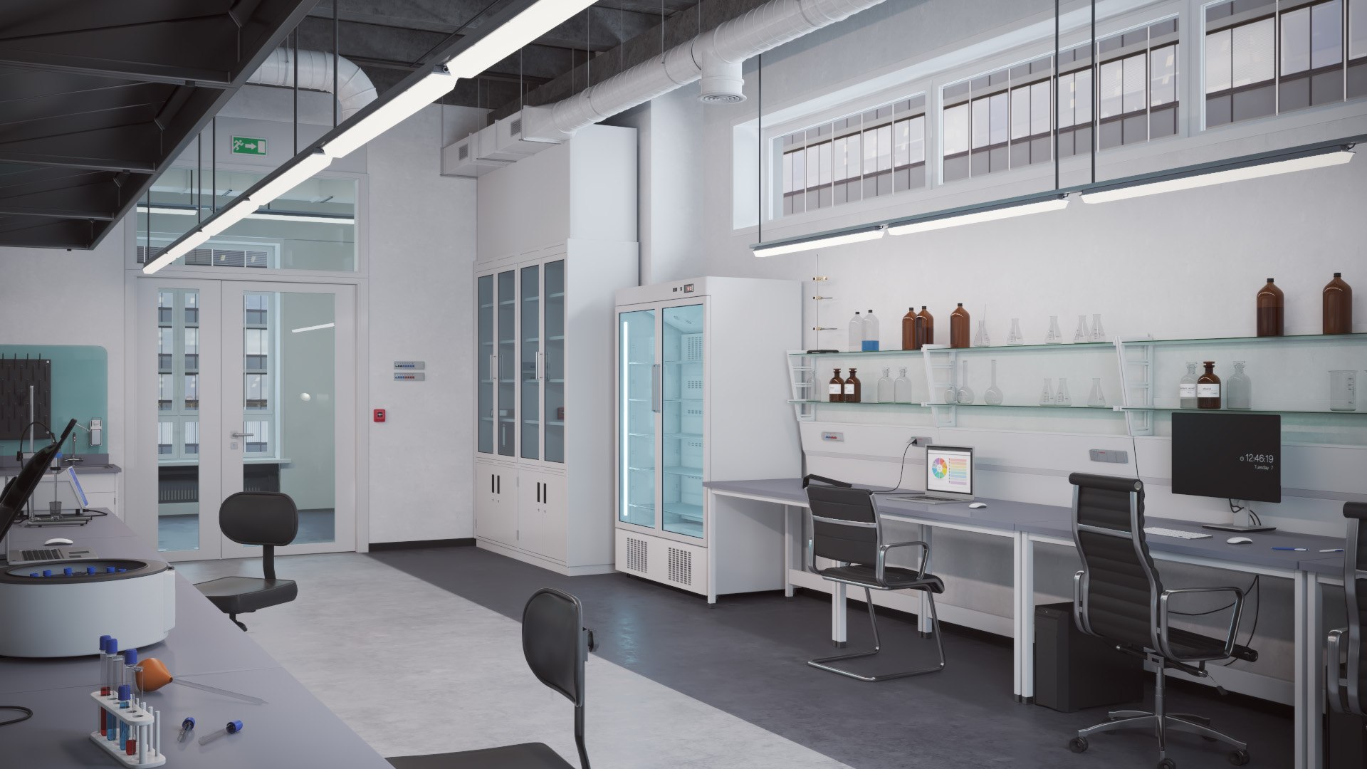 3D Chemistry Laboratory Model - TurboSquid 2011904