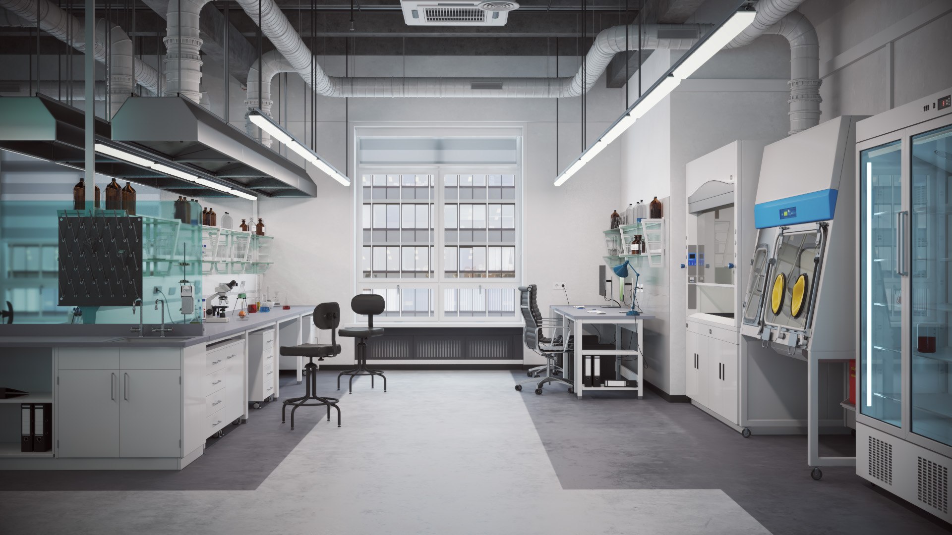 3D Chemistry Laboratory Model - TurboSquid 2011904