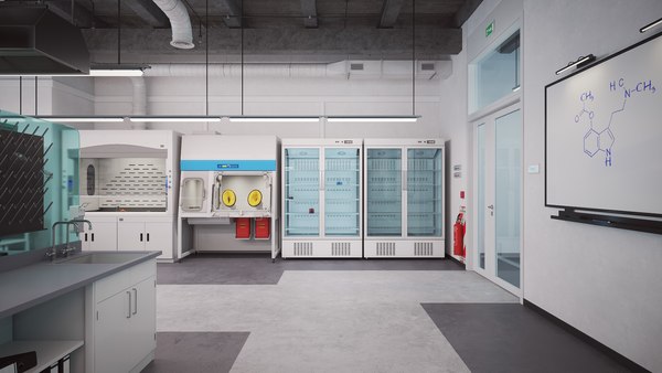 3D Chemistry Laboratory model - TurboSquid 2011904