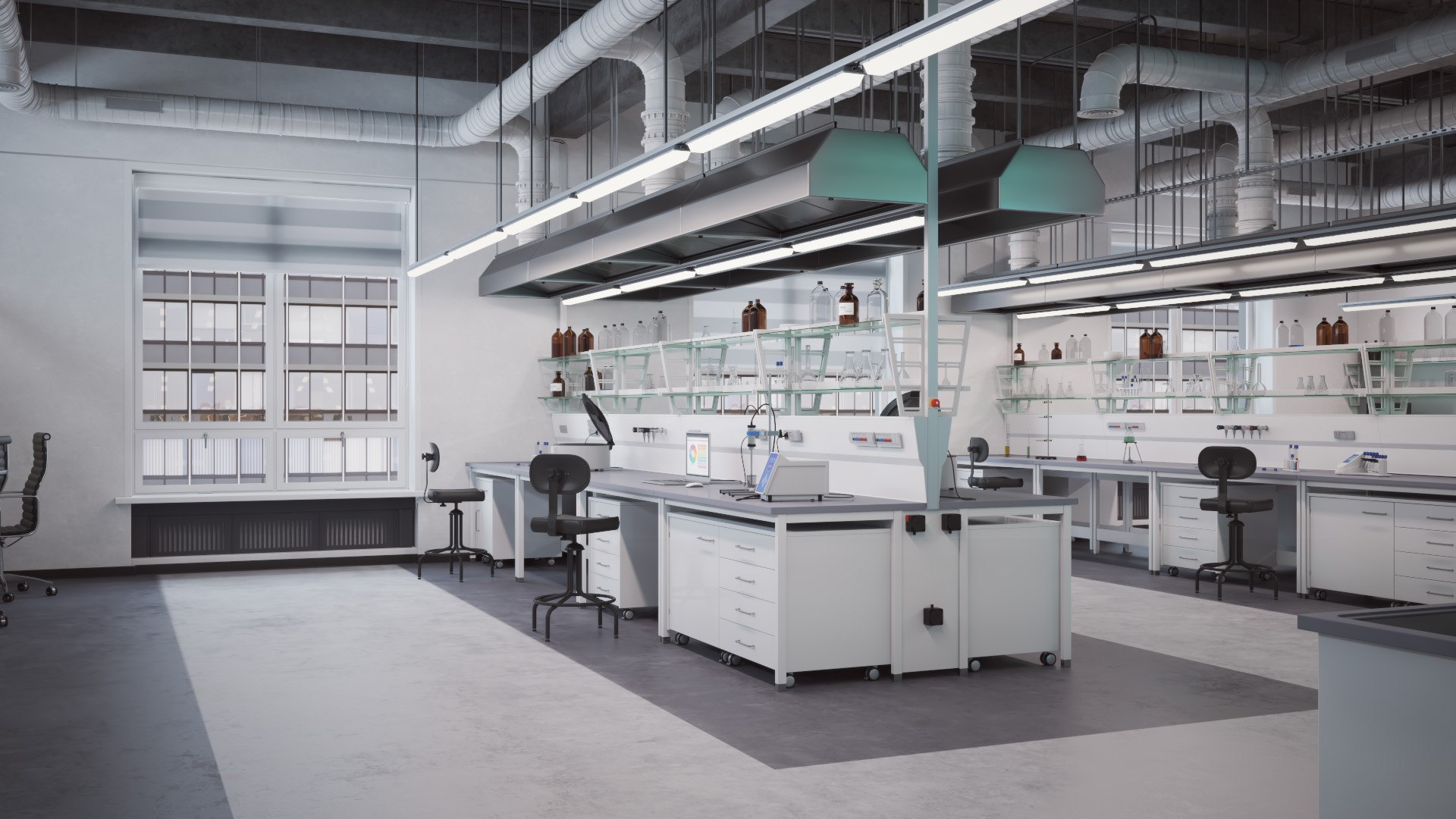 3D Chemistry Laboratory Model - TurboSquid 2011904