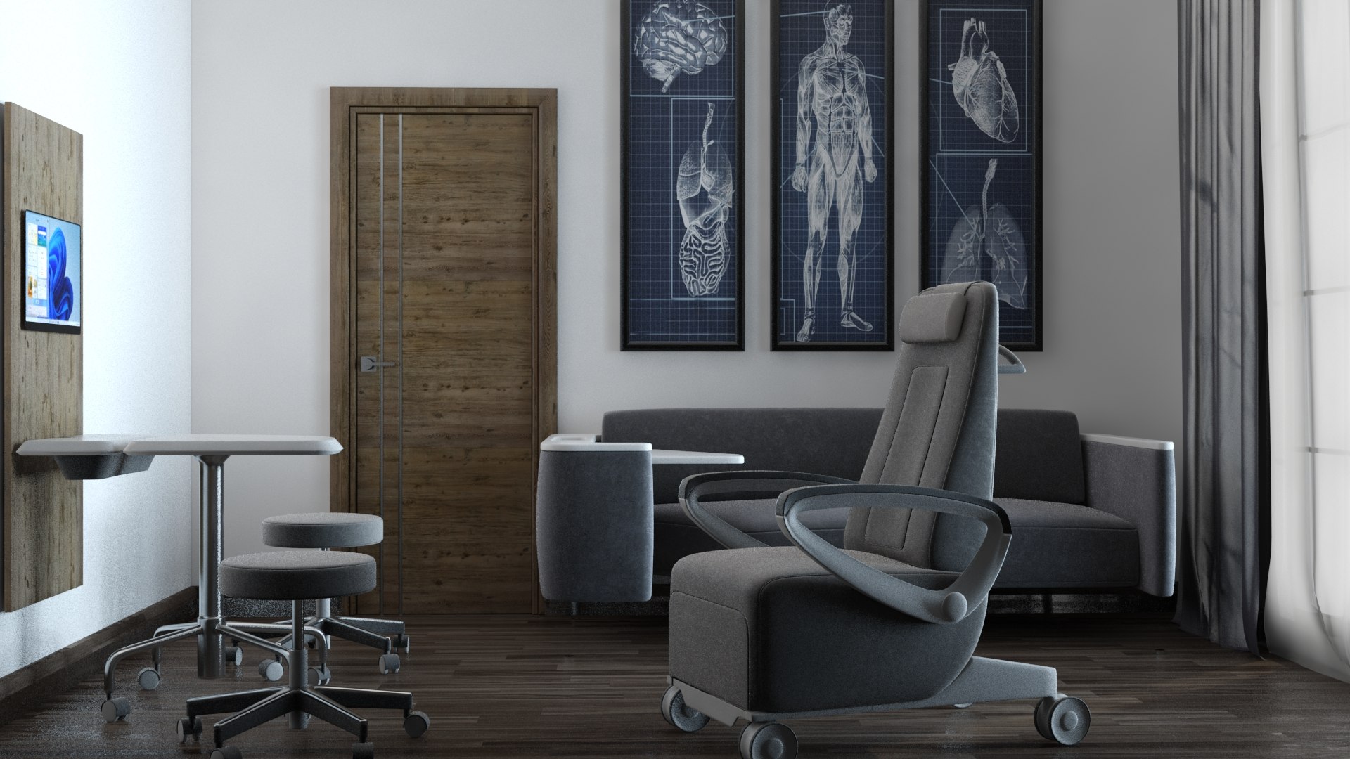 3D Exam Room - TurboSquid 2010360