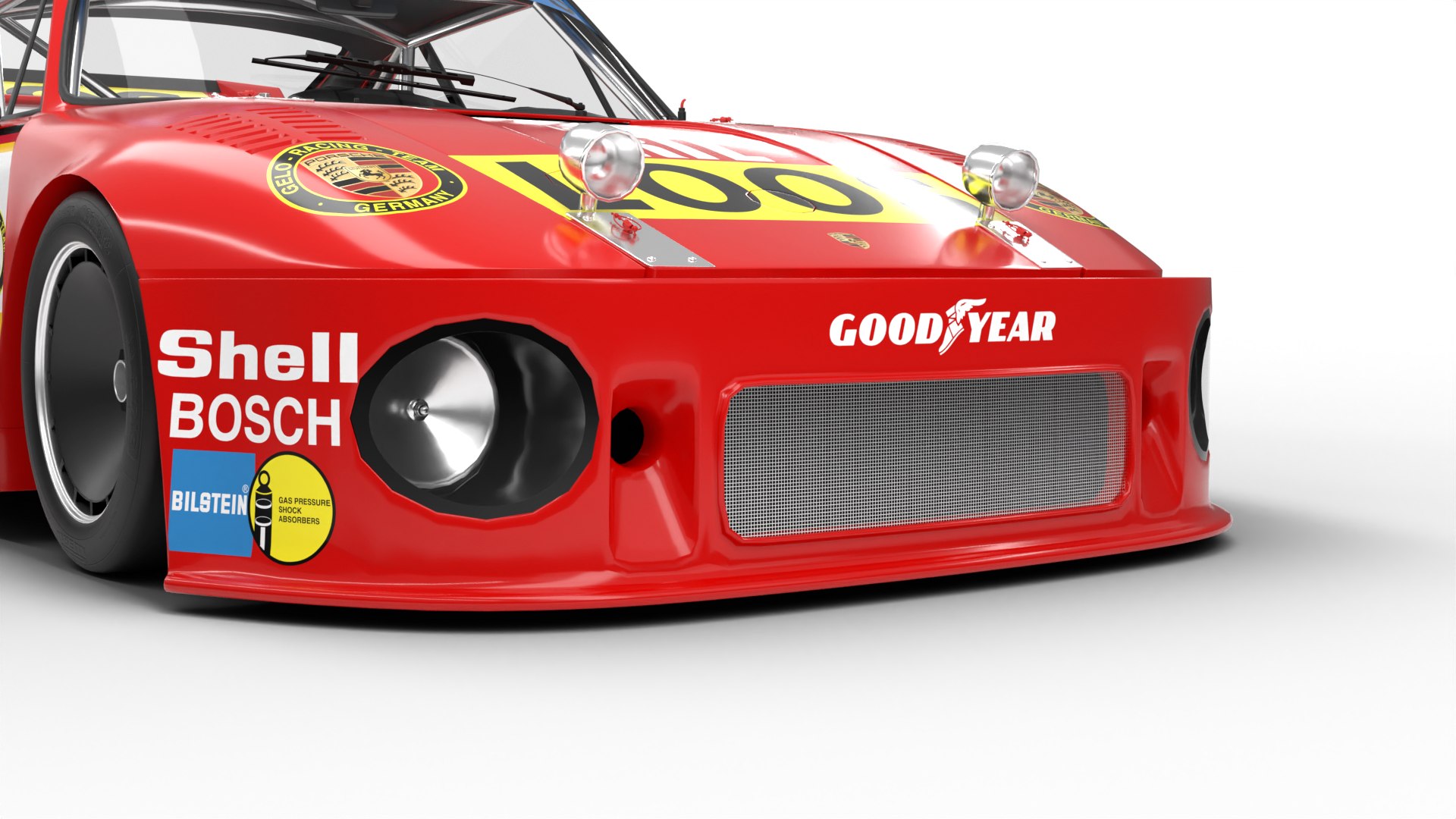 3D Porsche 93577 1977 Gelo Racing - TurboSquid 2275261