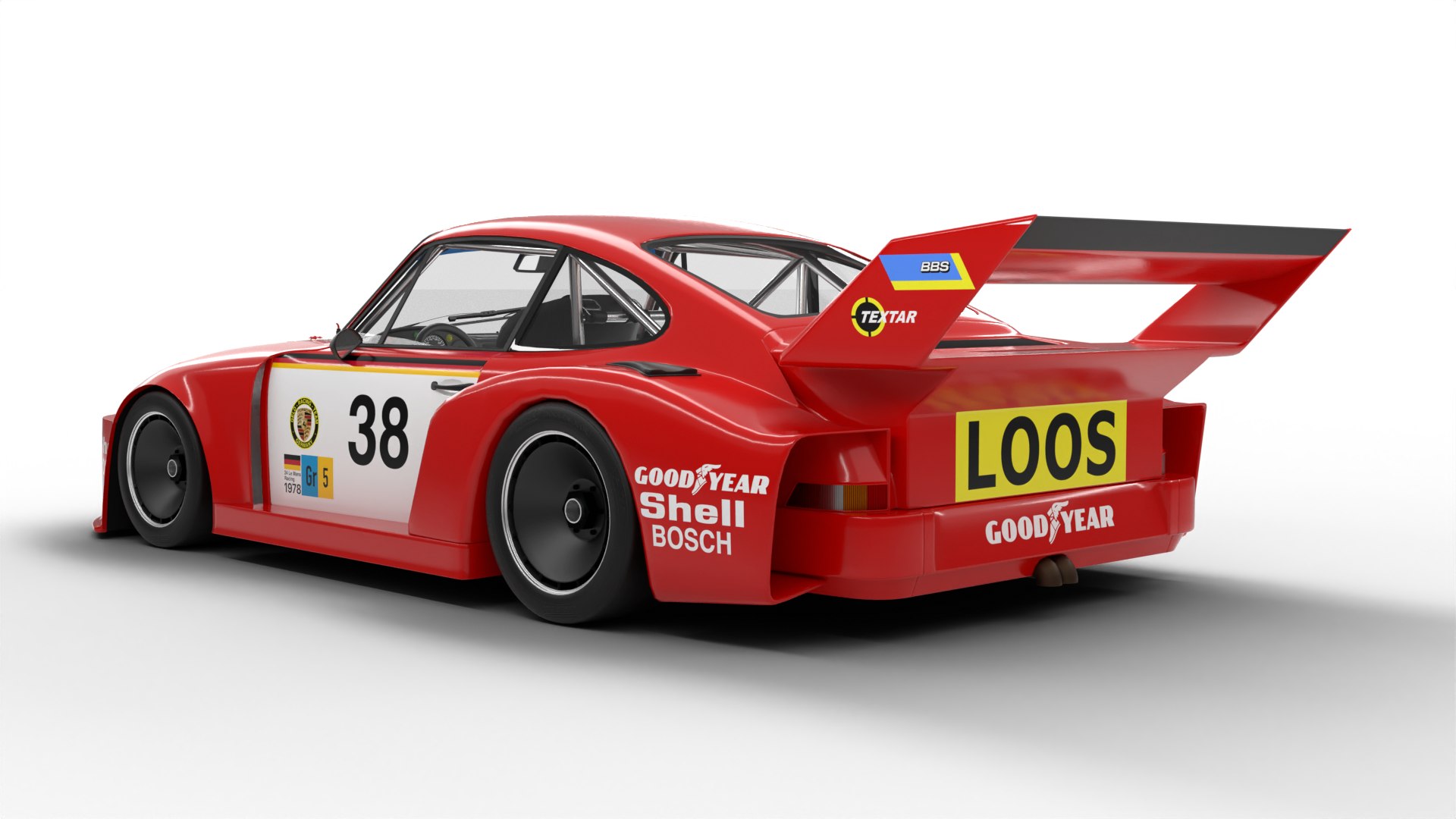 3D Porsche 93577 1977 Gelo Racing - TurboSquid 2275261