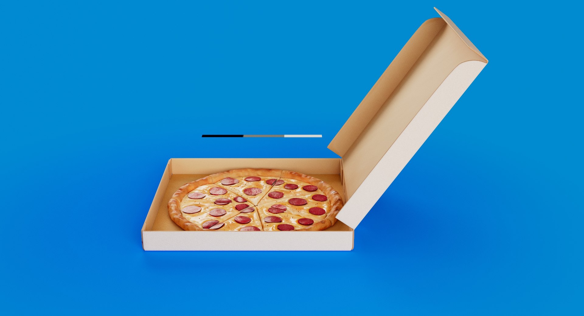 Cartoon Pizza 3D Model - TurboSquid 1519268
