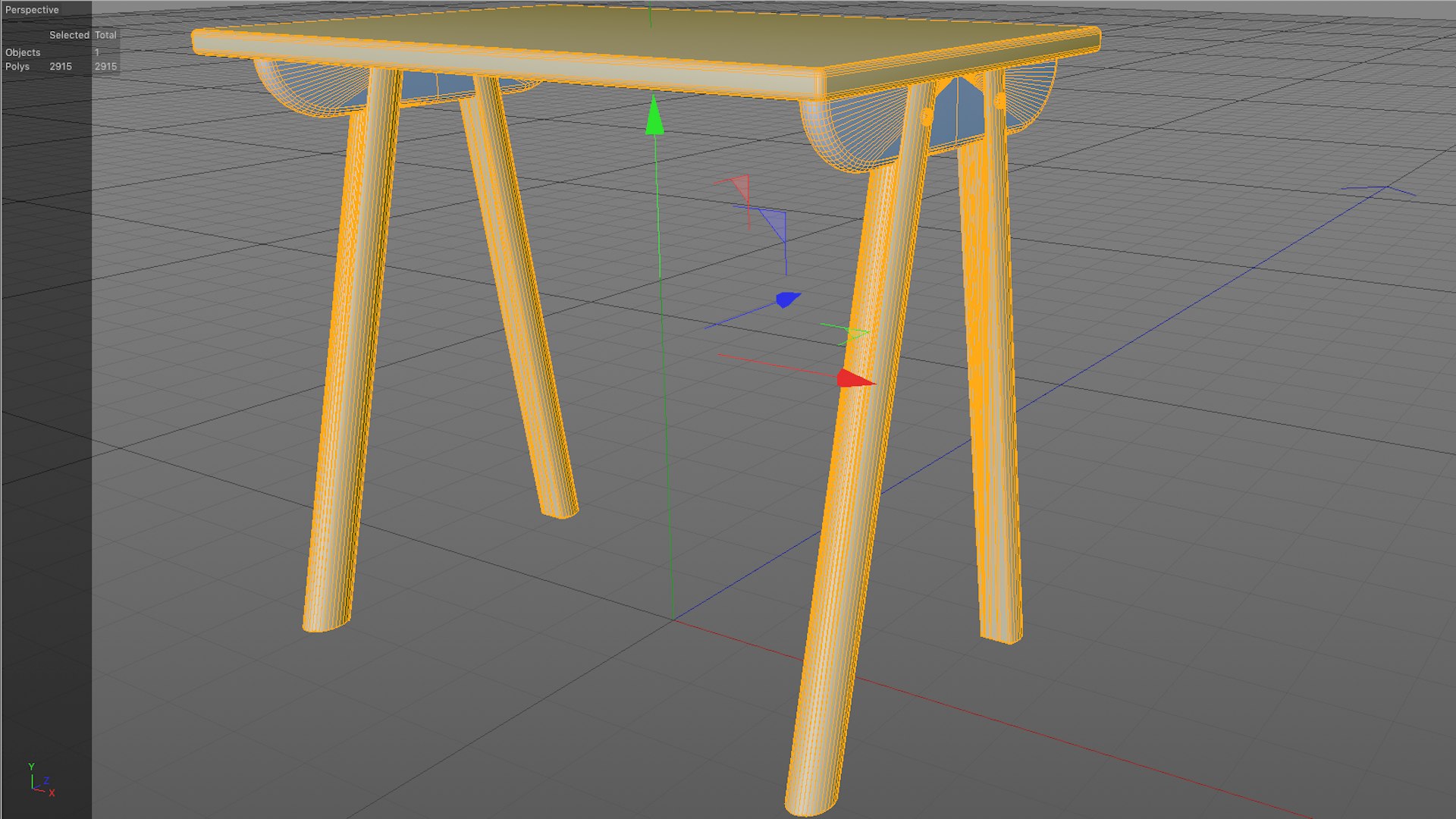 Table School 3D Model - TurboSquid 1593053