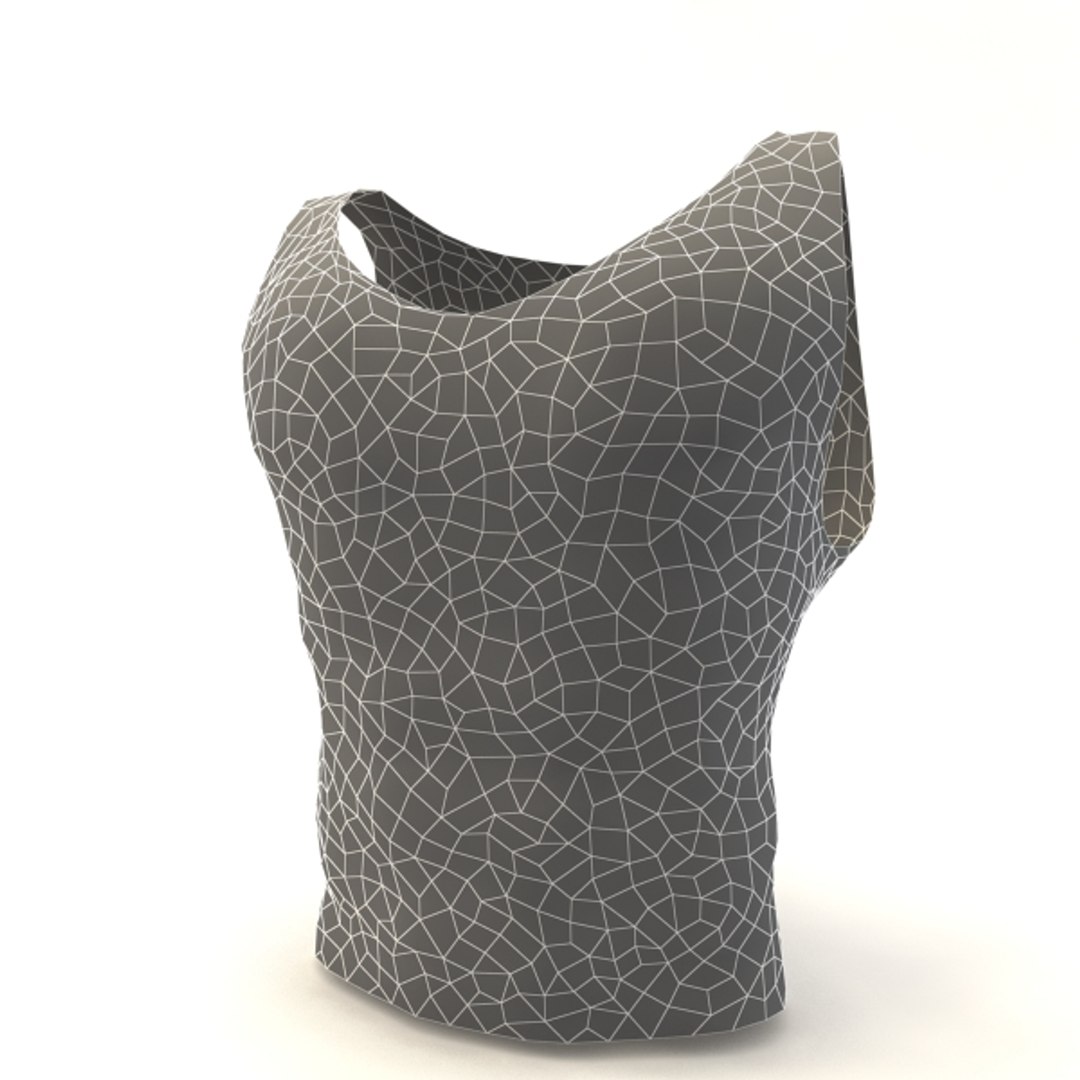3d Model Bodybuilding T-shirt Body