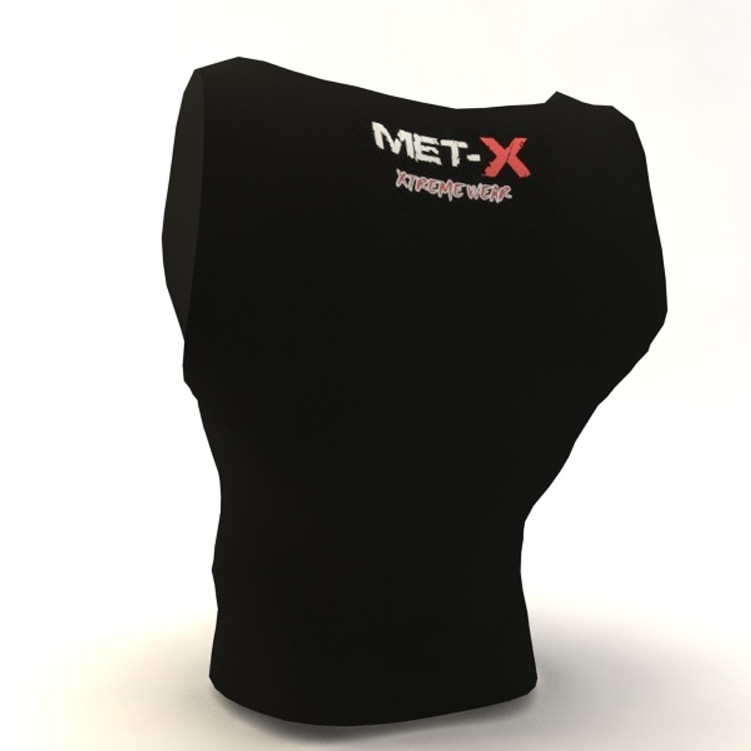 3d Model Bodybuilding T-shirt Body