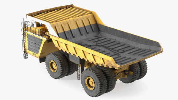 3D Ultra Class Haul Truck Dirty Rigged - TurboSquid 1868080