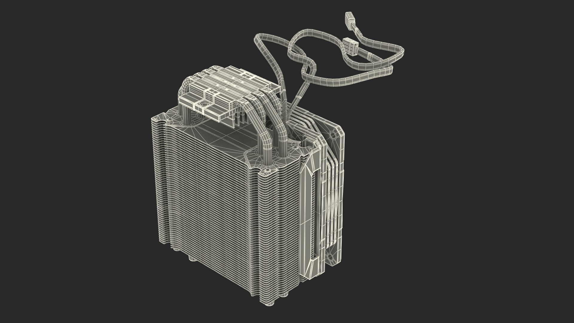 Cpu tower cooler 3D model - TurboSquid 1508616