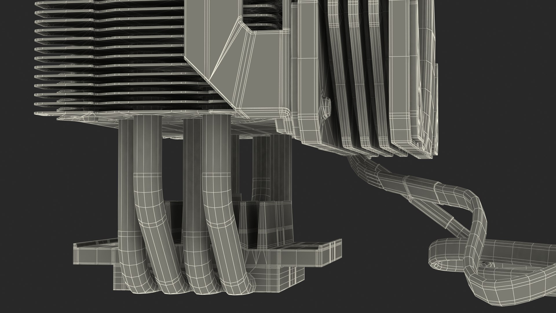 Cpu tower cooler 3D model - TurboSquid 1508616