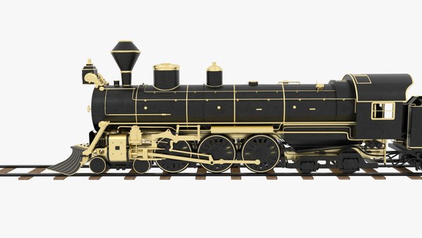 3D Vampire Steam Train model - TurboSquid 1823591