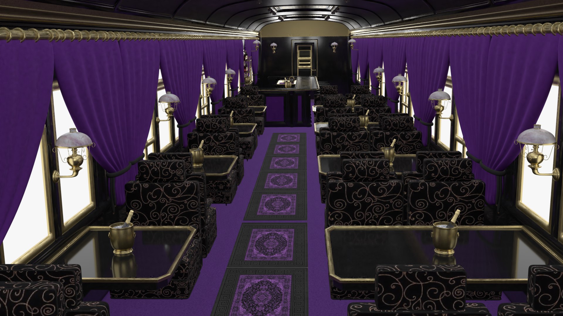 3D Vampire Steam Train model - TurboSquid 1823591