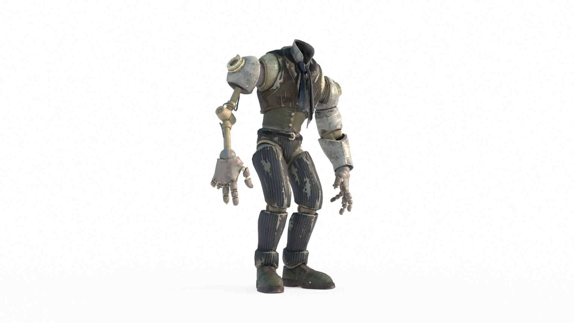 3D Headless Mechanical Puppet Model - TurboSquid 2409879