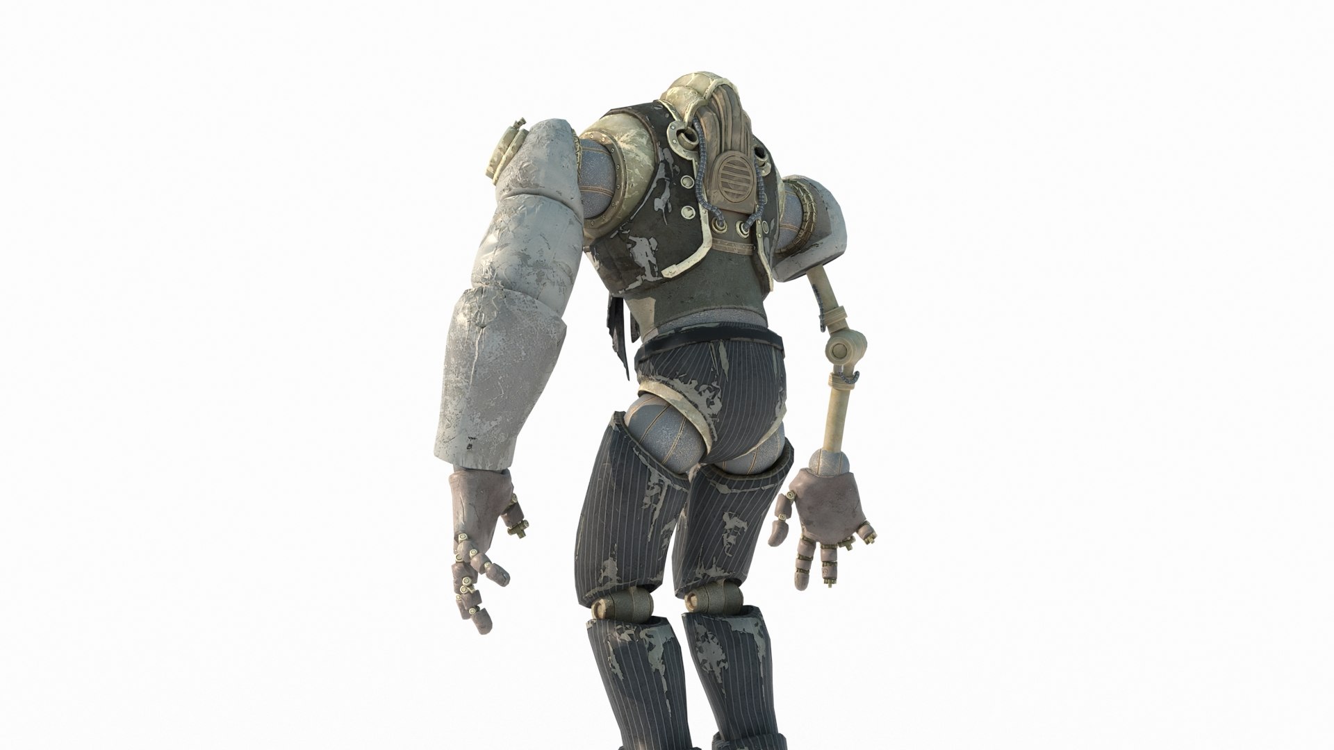 3D Headless Mechanical Puppet Model - TurboSquid 2409879