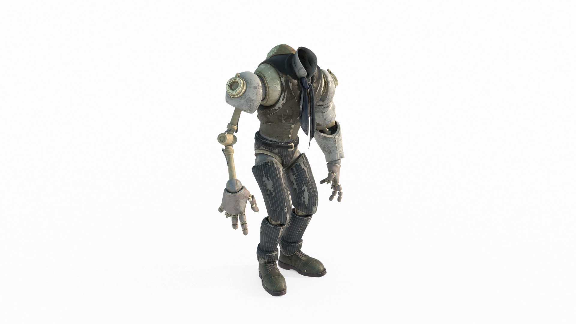 3D Headless Mechanical Puppet Model - TurboSquid 2409879