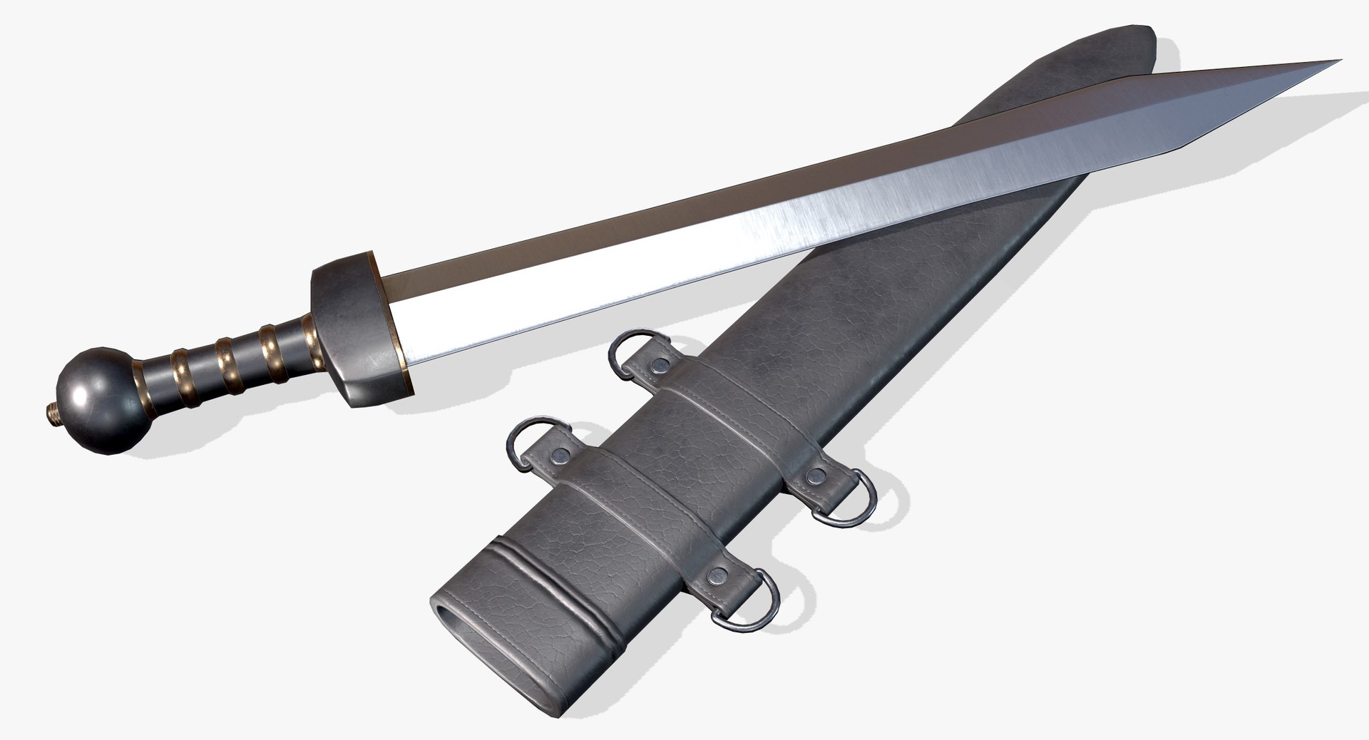 Modern Gladius 3D Model - TurboSquid 1482056