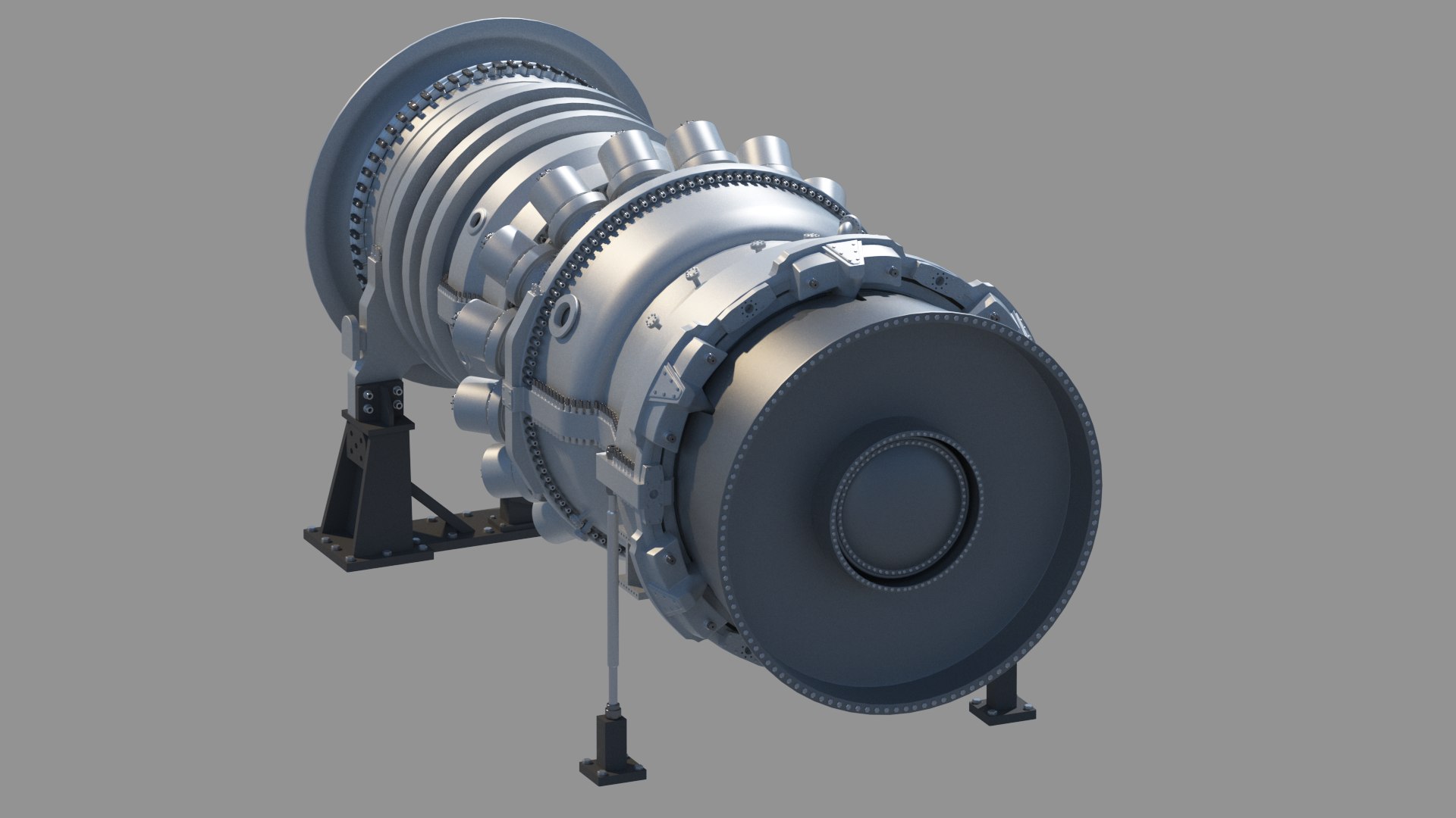 Sgt6-5000f Gas Turbine Generation 3D - TurboSquid 1548881