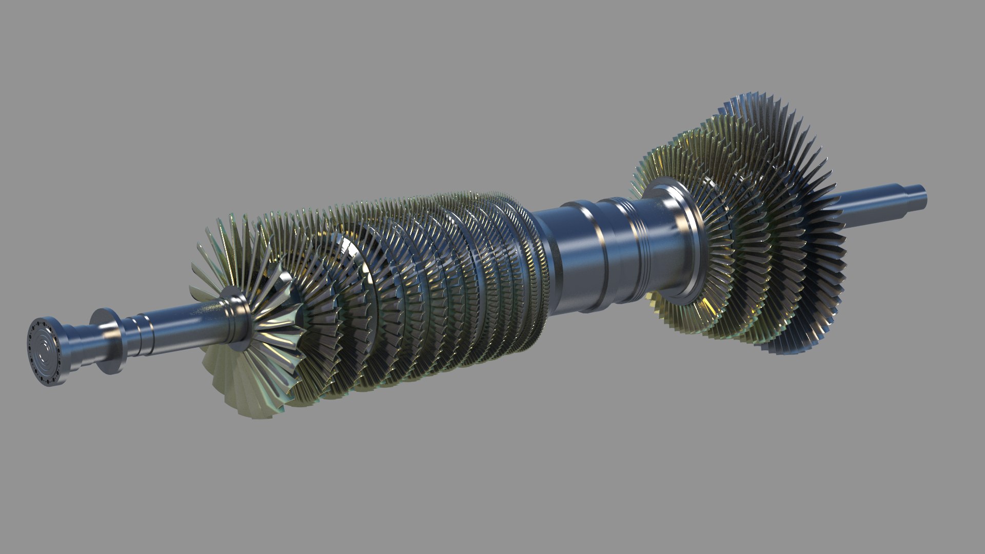 Sgt6-5000f Gas Turbine Generation 3D - TurboSquid 1548881