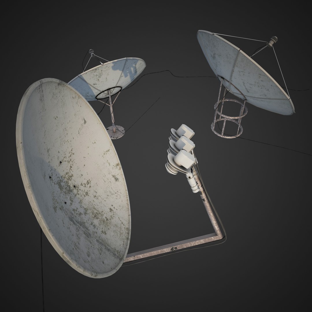 3d Model Antenna Exterior